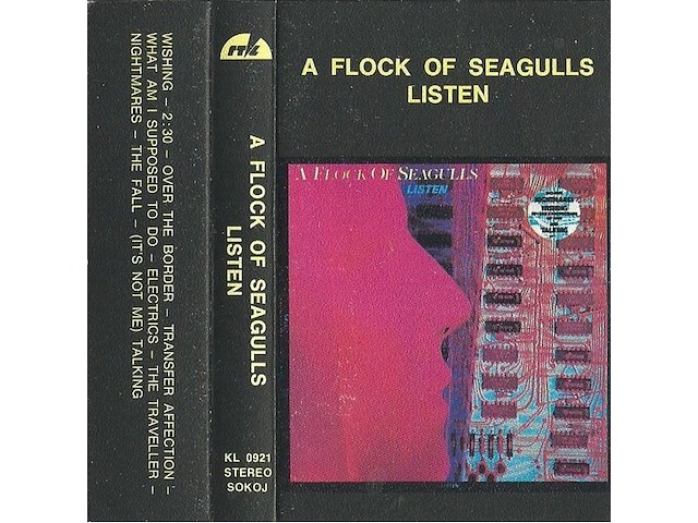 A Flock Of Seagulls ‎– Listen KASETA