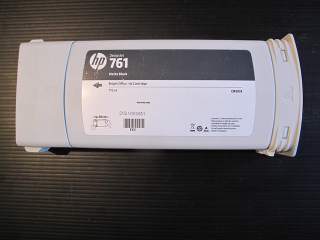 HP kertridž No.761 Matte Black 775ml (CM997A)