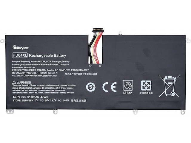 Baterija za HP HD04XL / HP Envy Spectre XT