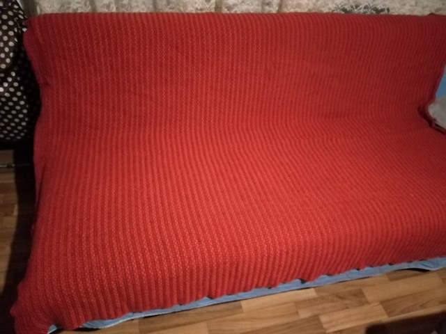 Prekrivač bordo divan 180x130