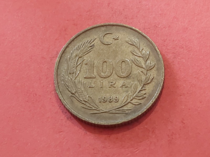 Turska - 100 lira 1989 god