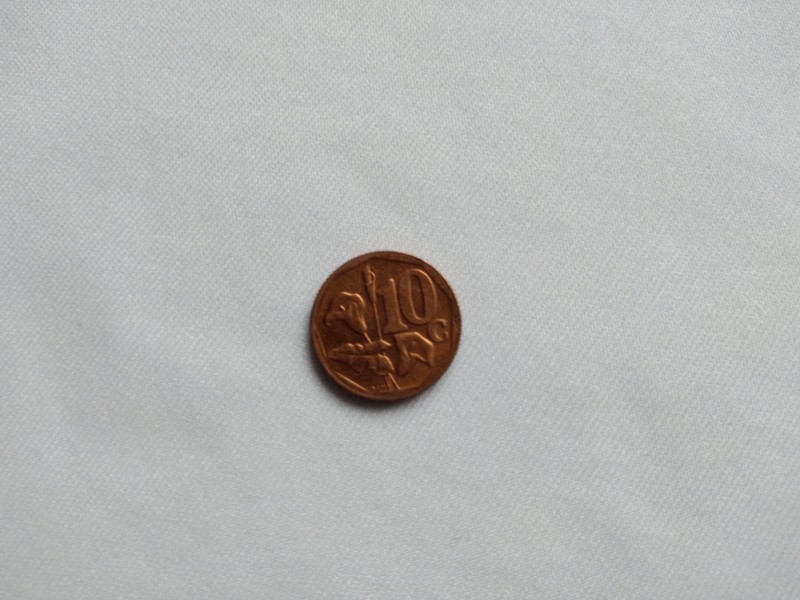 Juzna afrika 10 centi,2014 god.