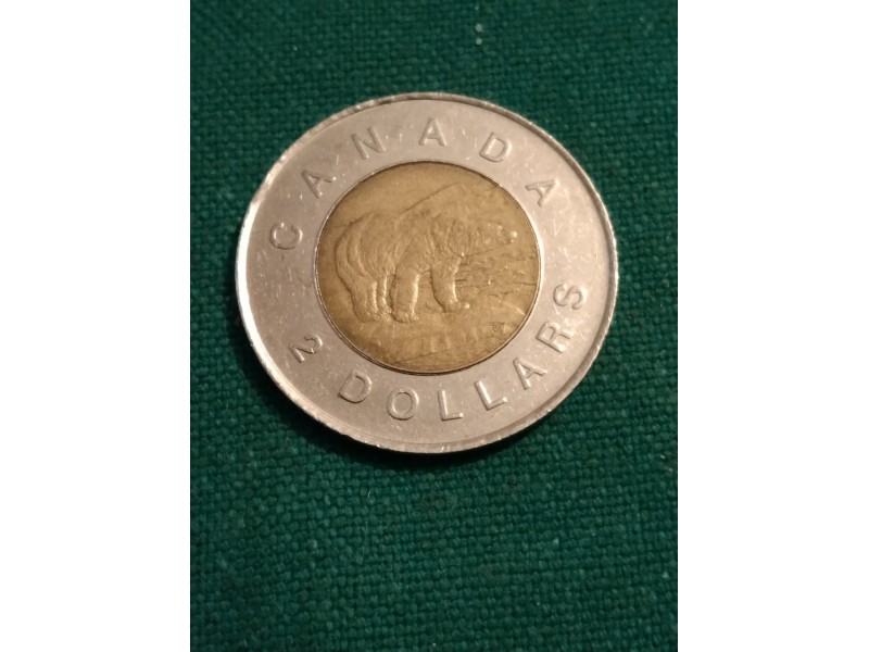 2 dolara 1996 kanada