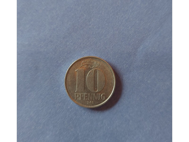 ddr-istocna nemacka 1965 10 pf.