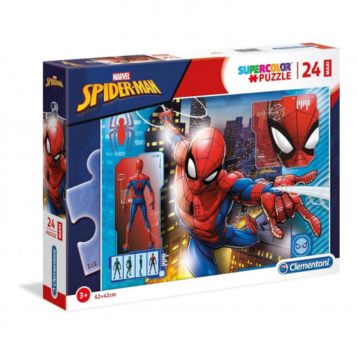 Clementoni Marvel-Spiderman Puzle 24 Dela