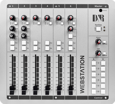 D&R Webstation - USB Broadcast Mixer
