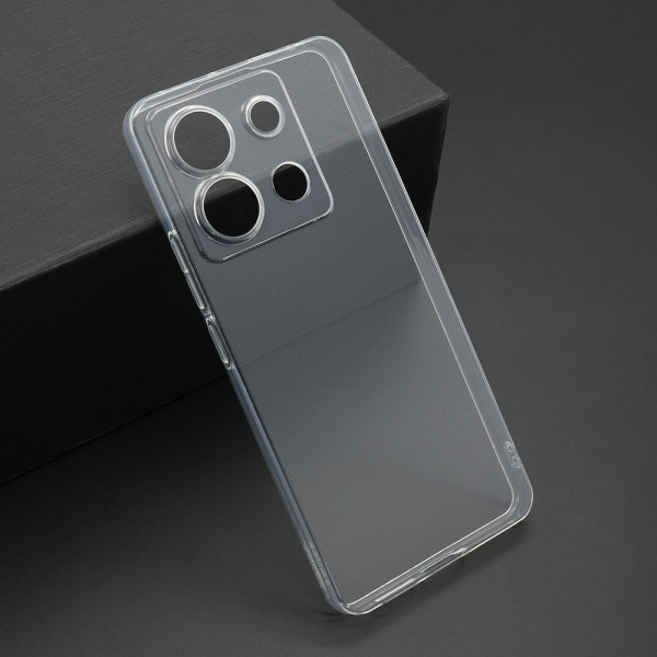 Futrola ULTRA TANKI PROTECT silikon za Xiaomi Redmi Note 13 Pro providna (bela)