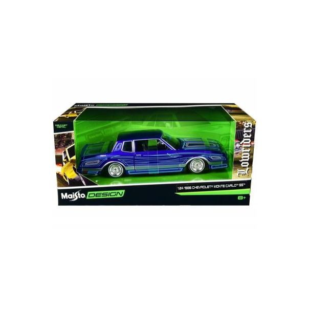 MAISTO Metalni model autića 1:24 Design Lowrider-1986 Chevr 32542