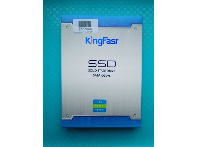 SSD 512GB KingFast  Novo