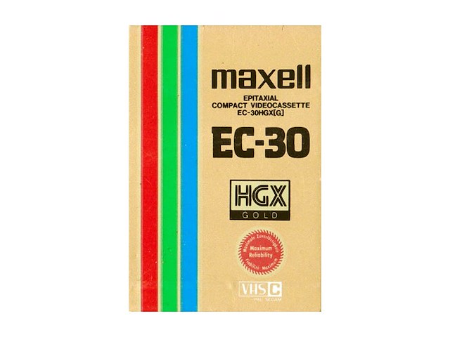 Maxell EC-30HGX(G) Gold (VHS-C)