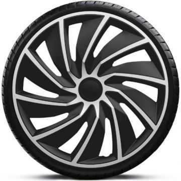 Ratkapne 16" TURBO SILVER BLACK 16514