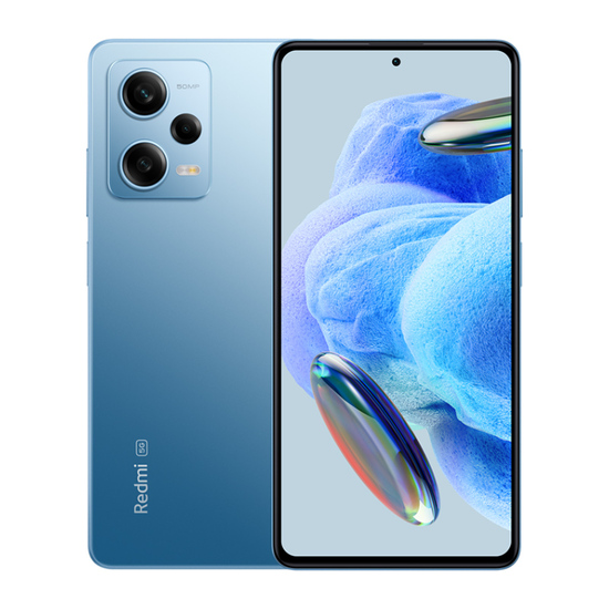 Mobilni telefon Xiaomi REDMI NOTE 12 PRO 5G, Plava, Dual Sim, 6.67''. 2400 x 1080 px FHD+, Octa Core, Mali-G68 MC4, 8 GB RAM, 256 GB, 50.0 + 8.0 + 2.0 / 16.0 Mpix