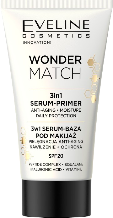 EVELINE - WONDER MATCH 3 in1 SERUM-PRIMER 30ml
