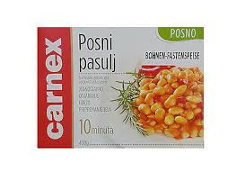 *Posni pasulj 400g Carnex