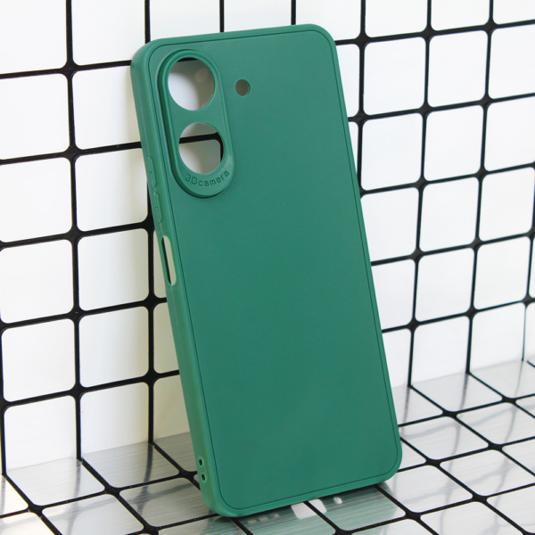 Redmi 13C 3D Soft silikonska futrola (Green)