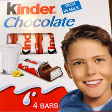 * Kinder čokolada 50gr