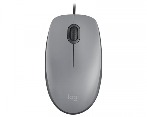 Miš USB Logitech M110 SILENT sivi