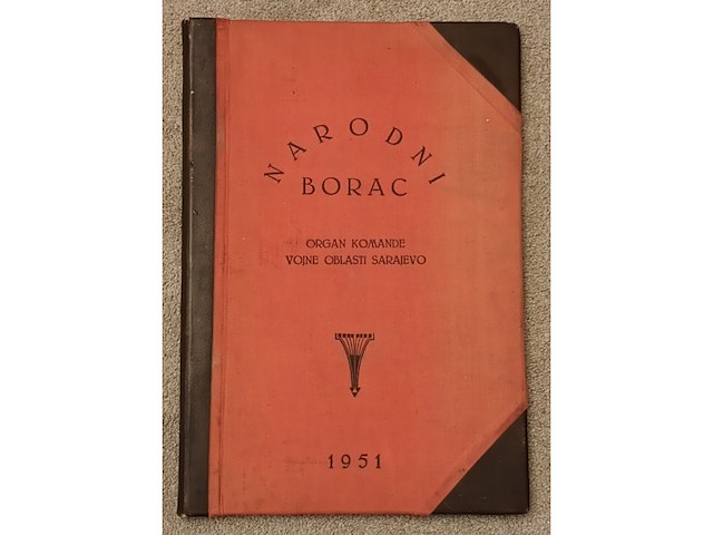 Narodni borac organ komande Vojne oblasti Sarajevo 1951