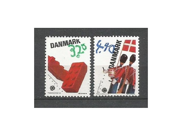 Danska 1989. EVROPA CEPT cista serija