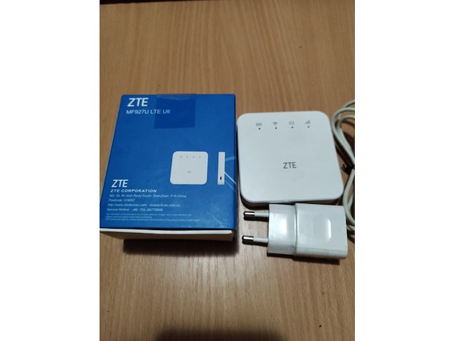 ZTE mobile wifi  4g ruter mf 927u LTE