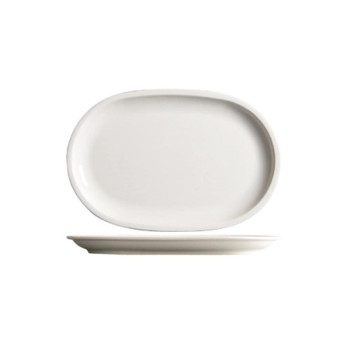 Saturnia Roma white oval 25cm