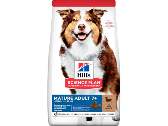 Hills Science Plan Hrana za pse sa jagnjetinom i pirinčem Mature Adult Medium 2,5kg