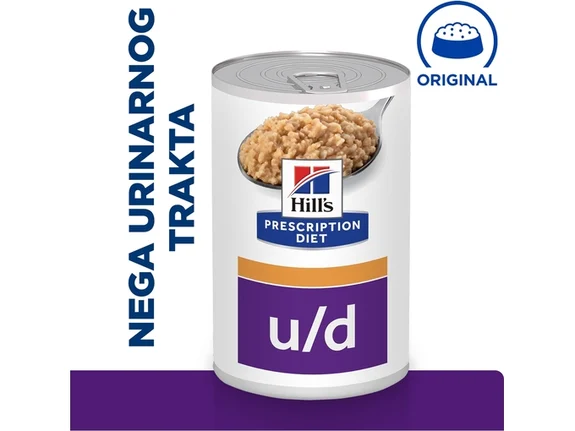 Hills Prescription Diet Hrana za pse u/d Urinary Care 370gr