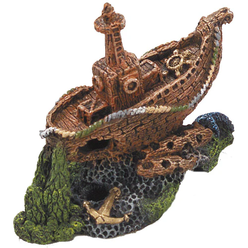EBI Aqua D'ella Ukras za akvarijum Galleon Wreck, S, 18x11x16cm