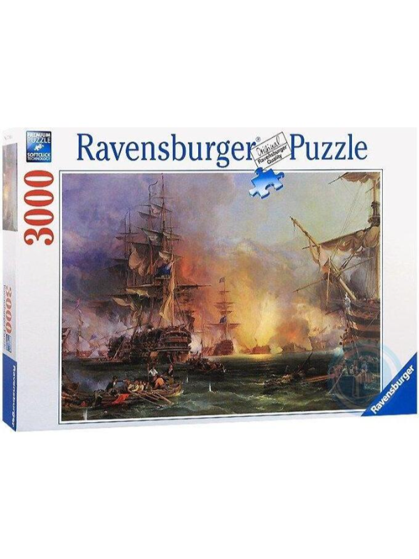 RA17010 Ravensburger puzzle (slagalice)- Bombardment of the Algier 3 4005556170104