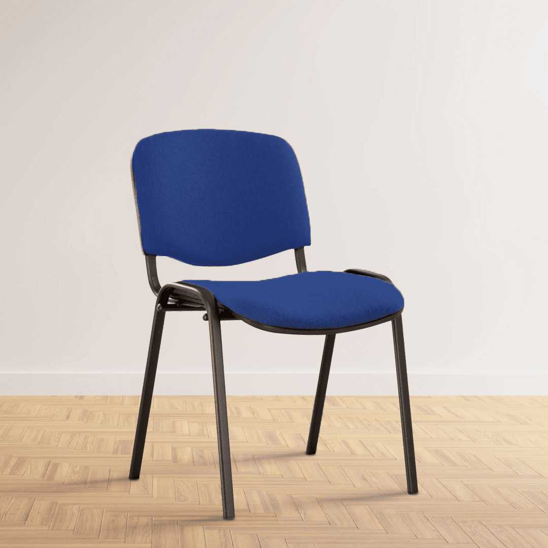 Konferencijska stolica ISO black Plava