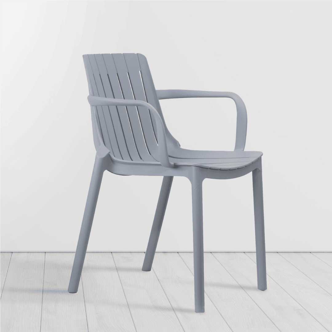 Baštenska stolica Line - R Siva