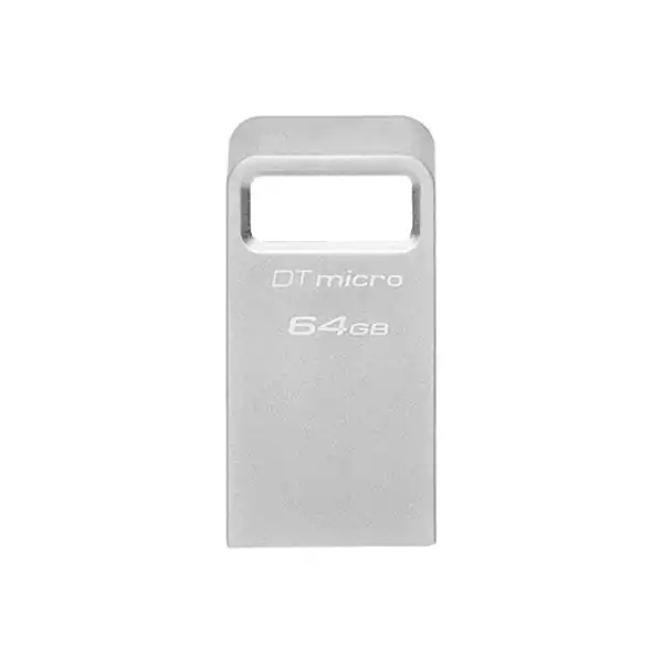 USB FLASH 64GB KINGSTON MICRO 3.2 DTMC3G2/64GB SREBRNI