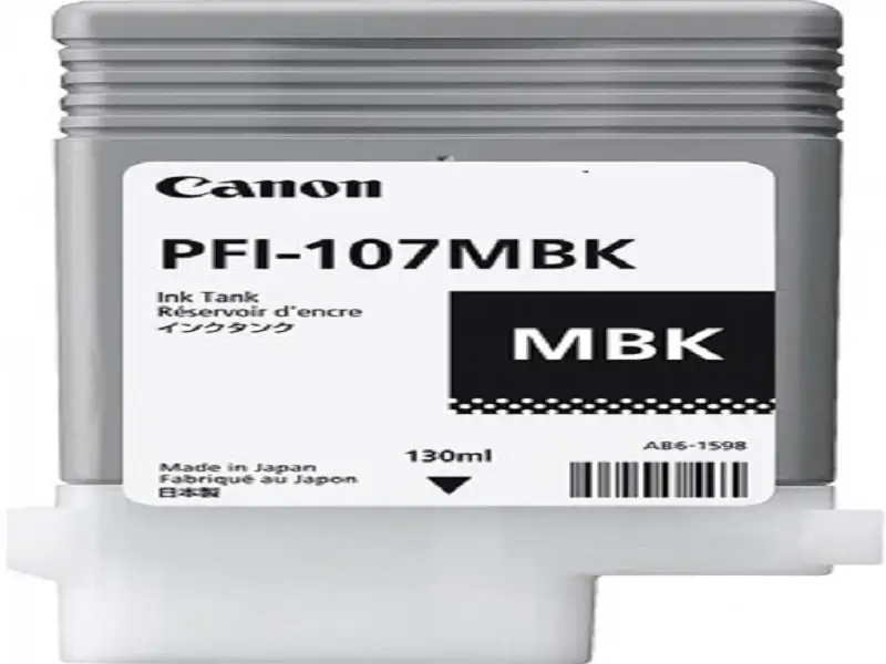 CANON PFI-107 MATTE BLACK