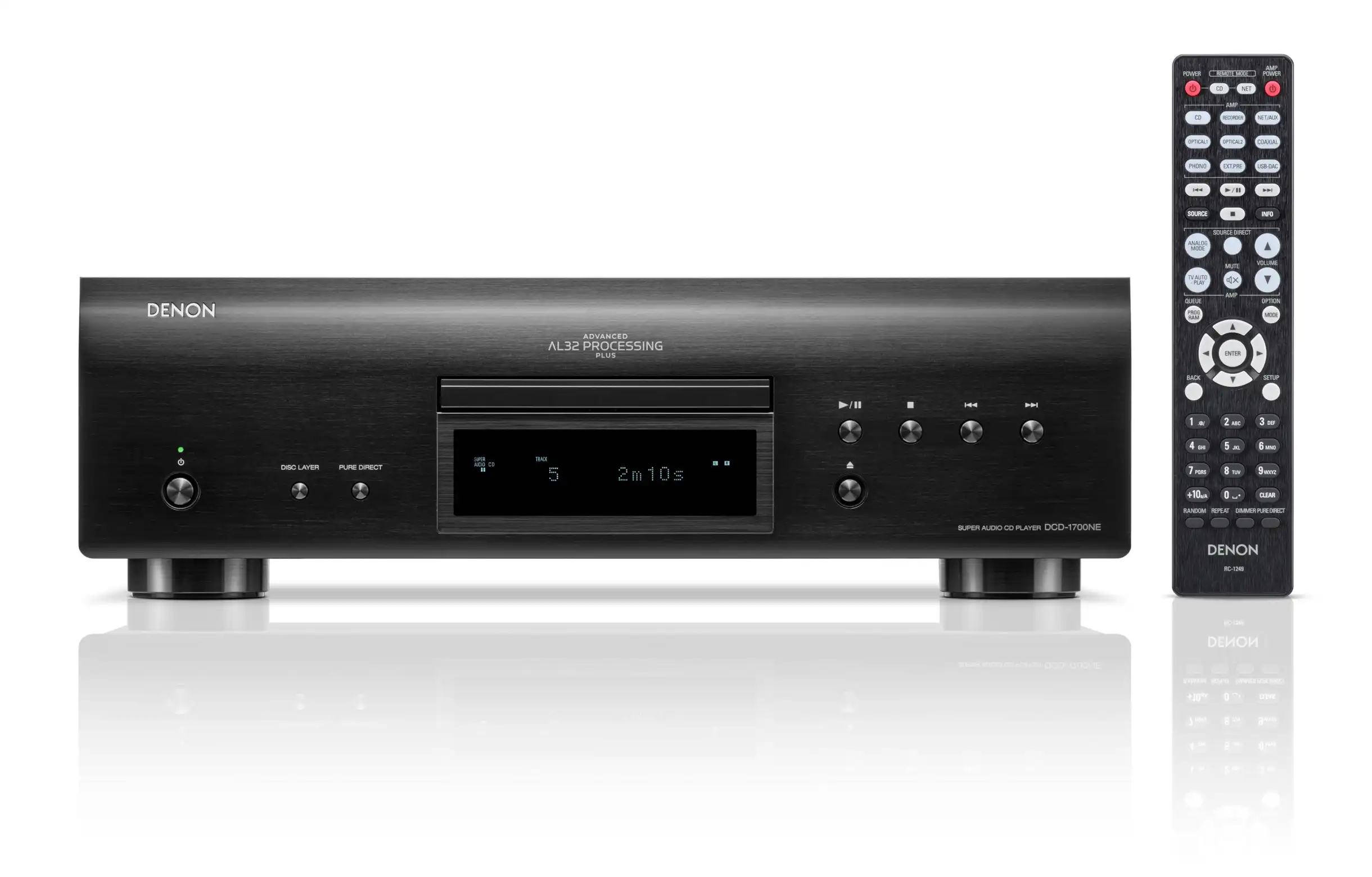 Denon DCD-1700NE Black - CD plejer