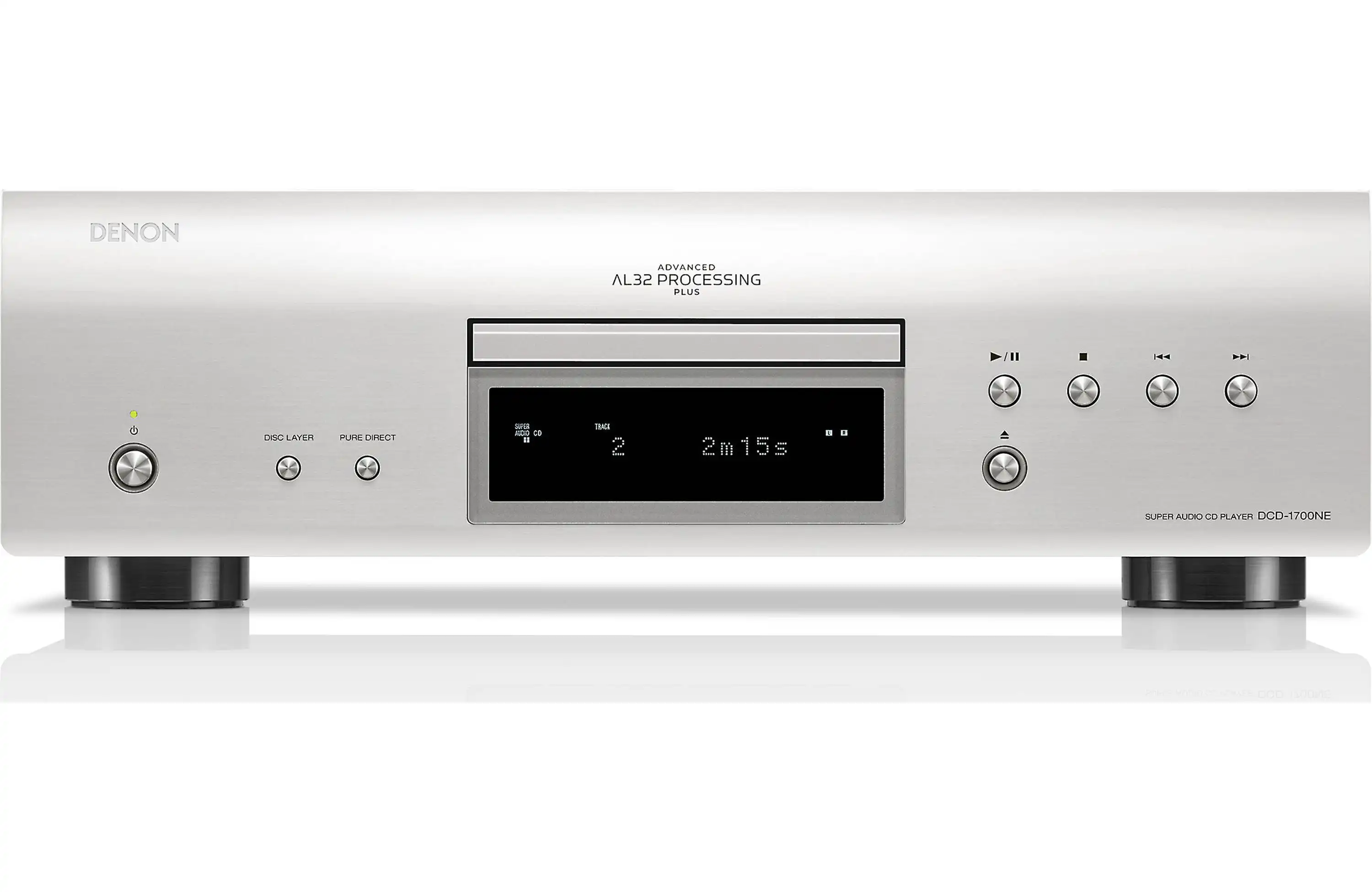 Denon DCD-1700NE Silver - CD plejer