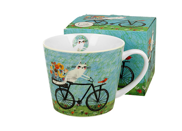 šolja cats world- bicycle 610 ml