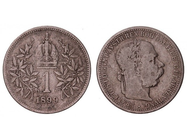Austrija 1 corona 1899