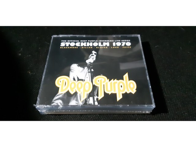 DEEP PURPLE - Live In Stockholm 1970 (2 CD + 1 DVD)