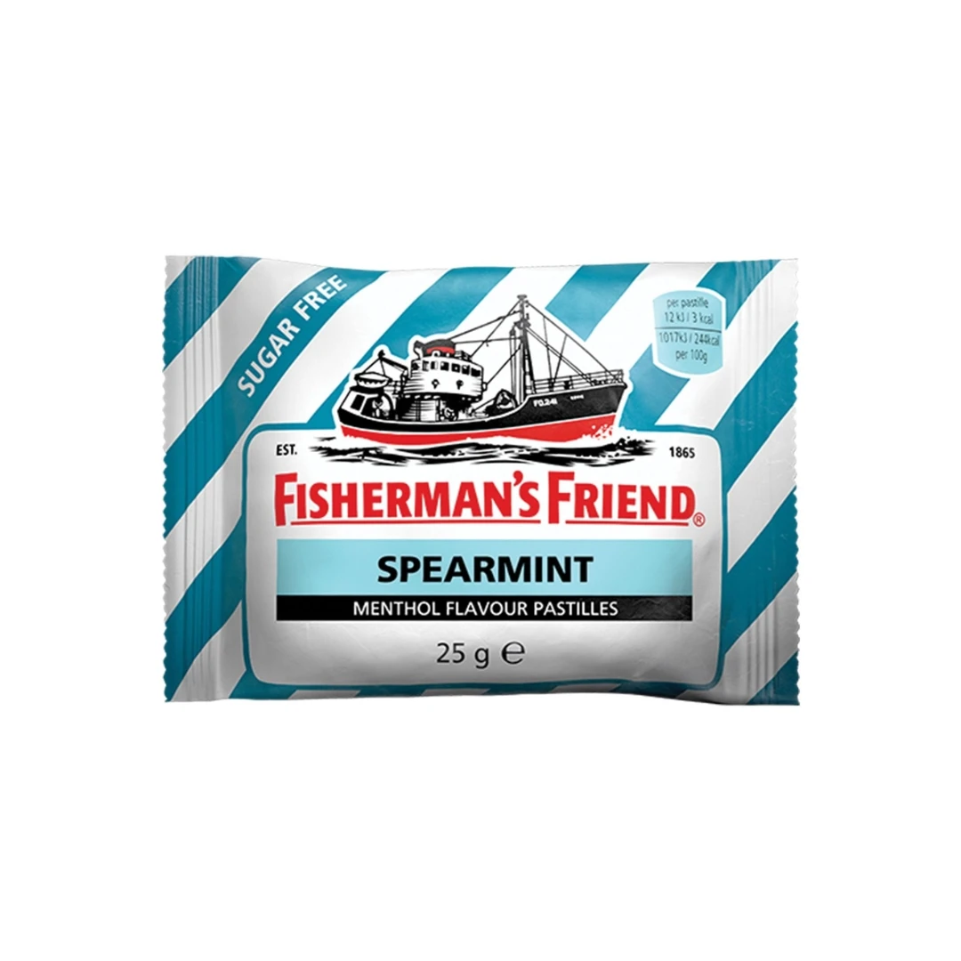 Fishermans Friend SPEARMINT Bombone sa Ukusom Nane bez Šećera sa Zaslađivačima 25 g