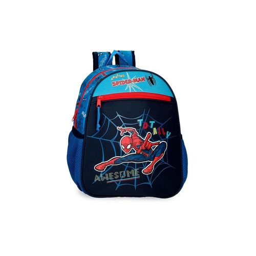 SPIDERMAN Ranac 33 cm - Teget TOTALLY AWESOME