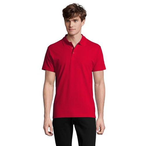 SPRING II muška polo majica sa kratkim rukavima - Crvena, XL