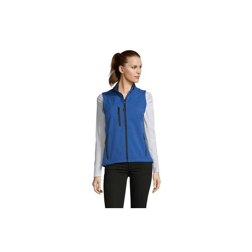 RALLYE WOMEN softshell prsluk - Royal plava, S