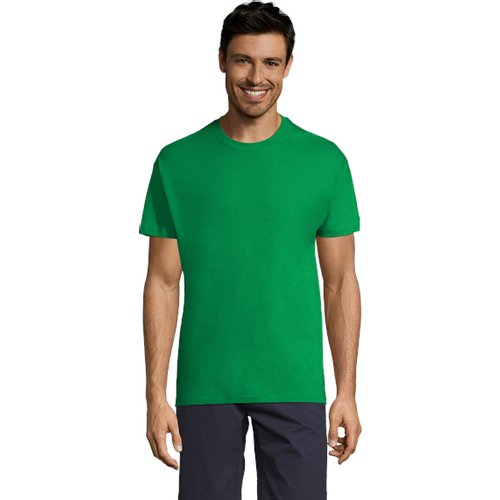 REGENT unisex majica sa kratkim rukavima - Kelly green, XL