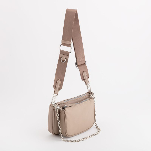 SMALL CROSSBOD, Light taupe, SINGLE SIZE ( 174069 )