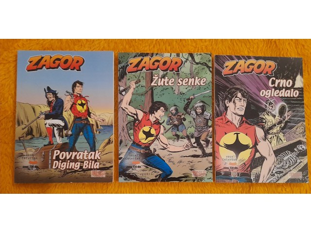 Zagor, Veseli četvrtak, Kompletna priča (#72, #73, #74