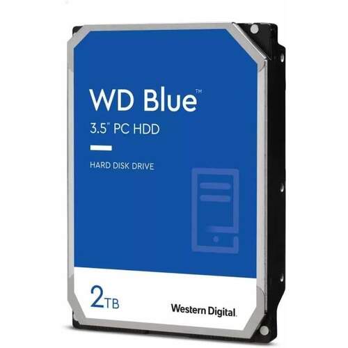 WD 2TB 3.5" SATA III 256MB 7.200rpm WD20EZBX Blue