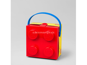 Lego kutija za užinu sa ručkom: crvena ( 40240001 )