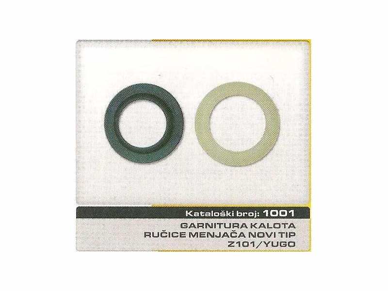 Garnitura kalota ručica menjača  N.TIP Z101/YUGO