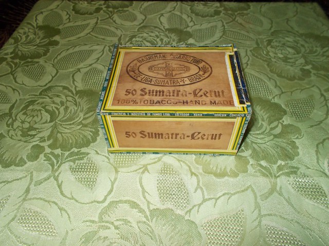 Sumatra-Gerut 100% Tobacco Hand Made - kutija od cigara