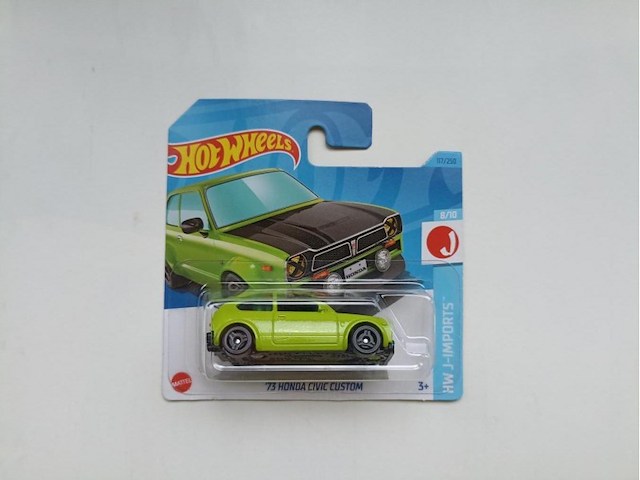 Hot Wheels `73 Honda Civic Custom